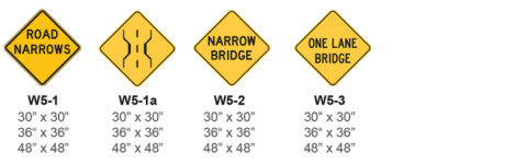 Warning Traffic Signs - Universal Signs & Accessories