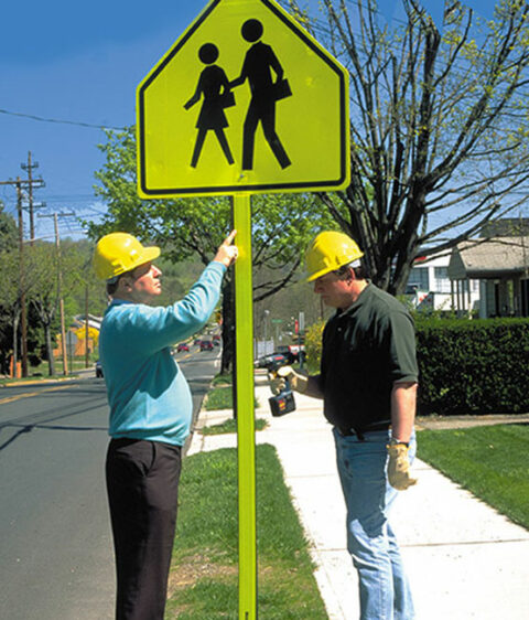 Reflective Post Panels - Universal Signs and Accessories