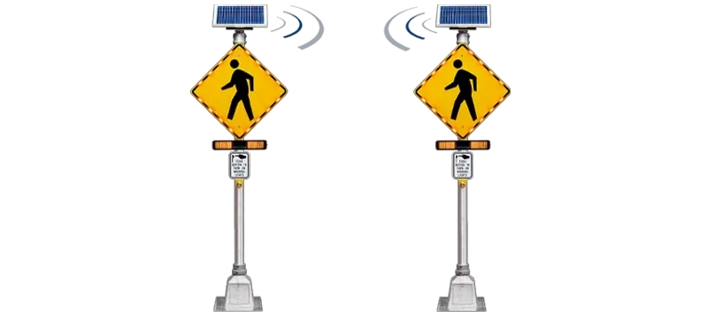 Push-2-Cross Pedestrian Safety System - Universal Signs & Accessories